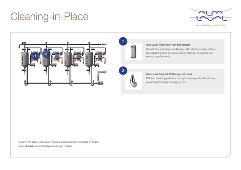 Process Chart Cleaning in Place | PDF
