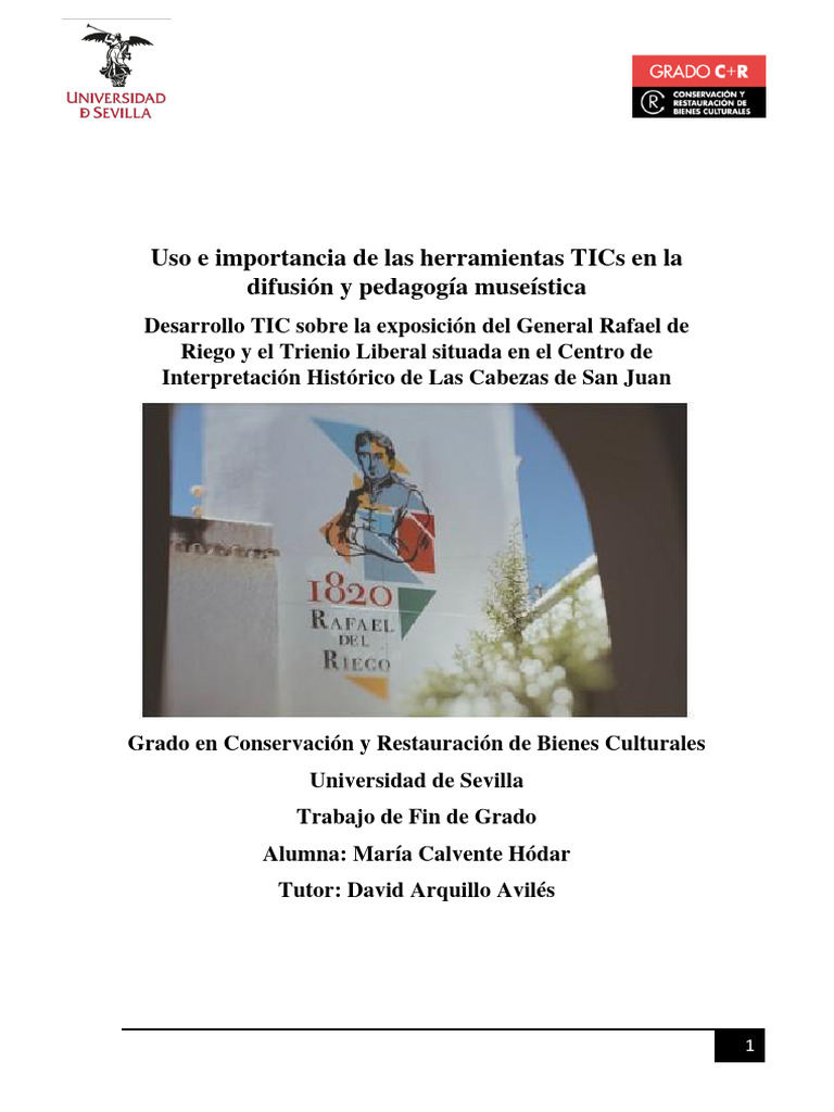 Uso e Importancia de Las Herramientas TICs en La | PDF | Museo ... Uso e Importancia de Las Herramientas TICs en La | PDF | Museo ...