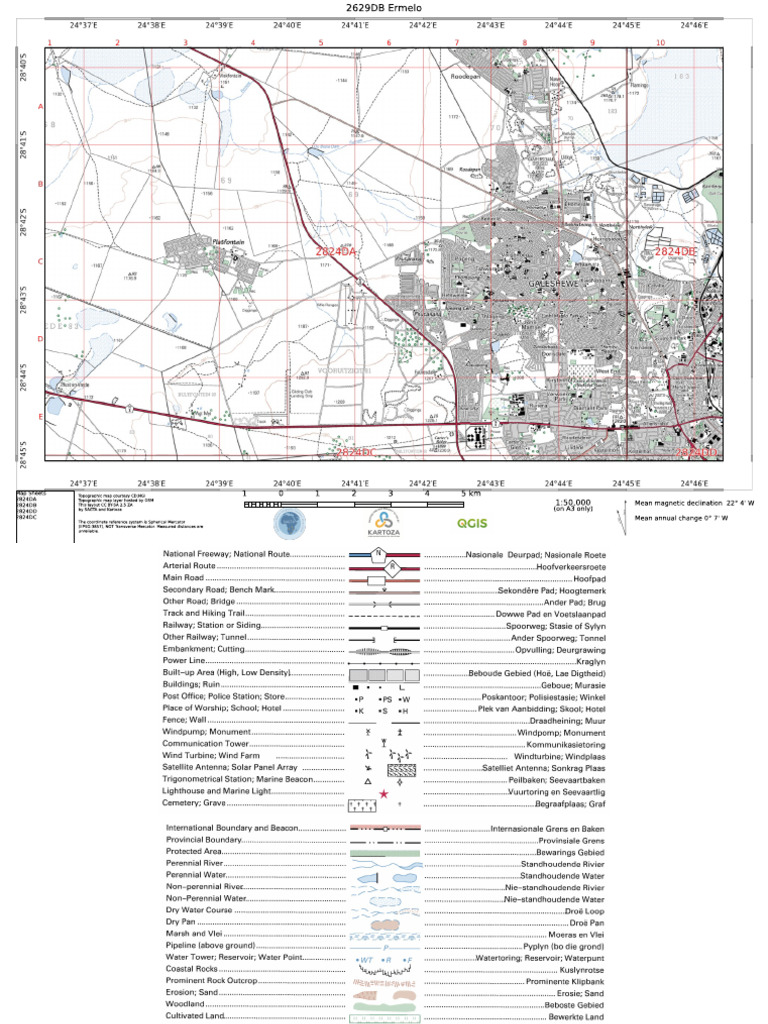 Humansdorp Topo | PDF