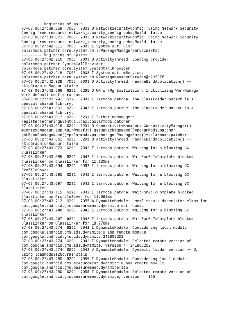 Network Security Config Debug Logs | PDF | Java (Programming Language) | Android (Operating System)