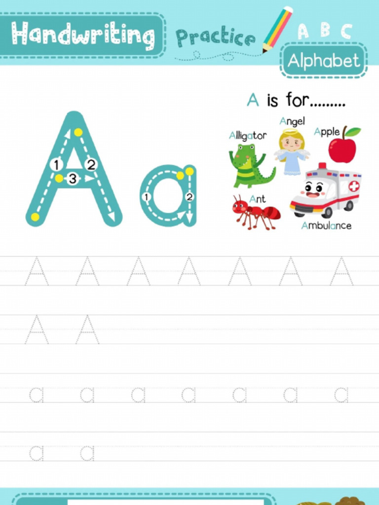 A-Z Writing Book | PDF