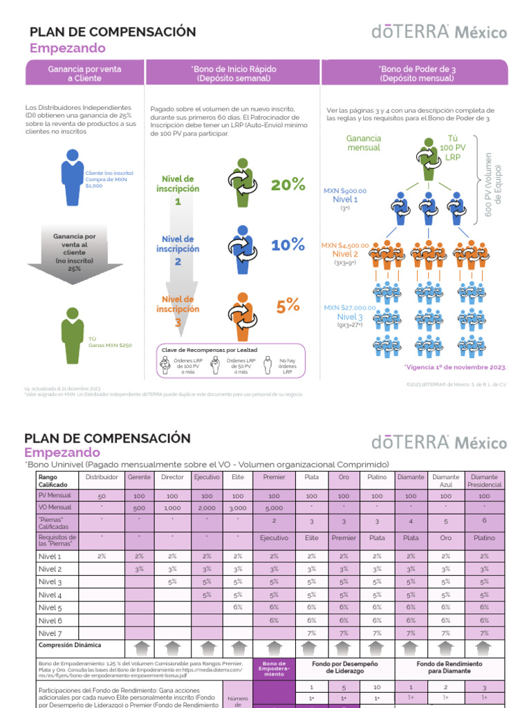 Compensation Plan | PDF