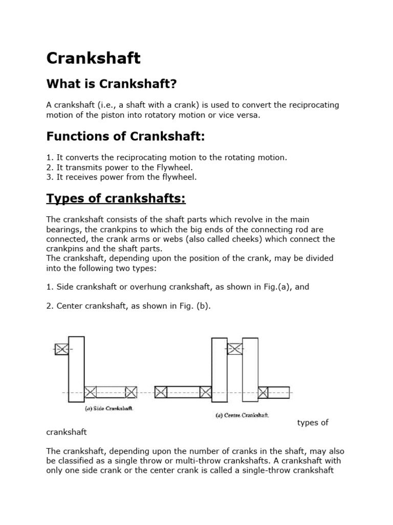 Crankshaft Pdf Bending Stress Mechanics