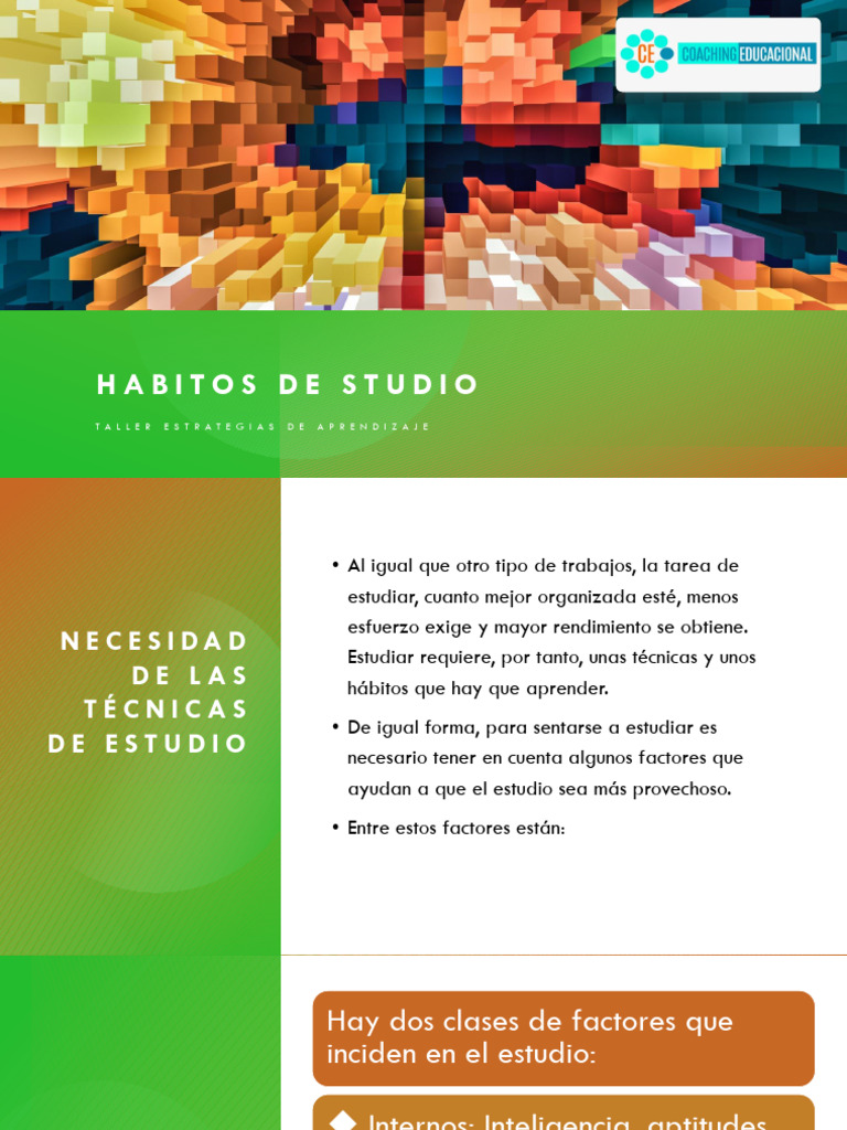 1 - Habitos de Estudio | PDF | Ventilación (Arquitectura)