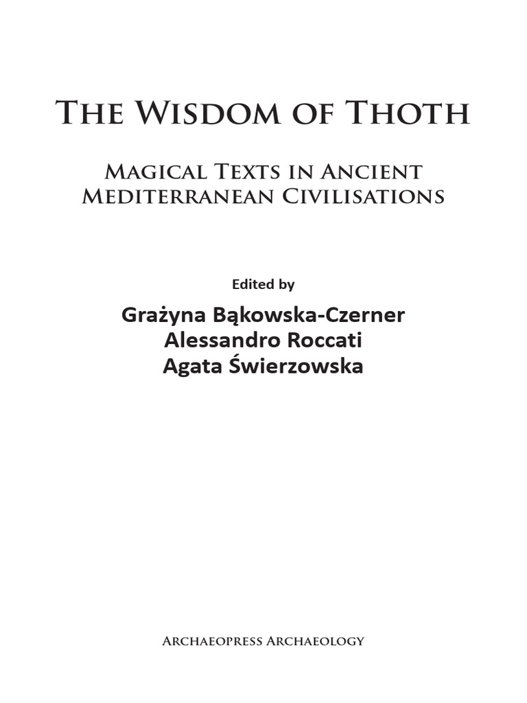 (2015) Magical Texts - Litany of Neith | PDF | Deities | Creator Deity