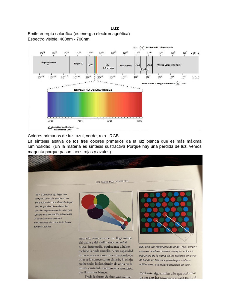 Examen | PDF | Color | Ligero
