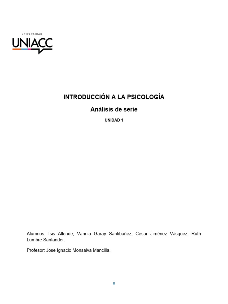 Informe Grupal Intro | PDF | Psicoanálisis | Mente inconsciente