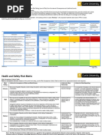 Comprehensive Risk Assessment Tables | PDF | Risk | Hazards