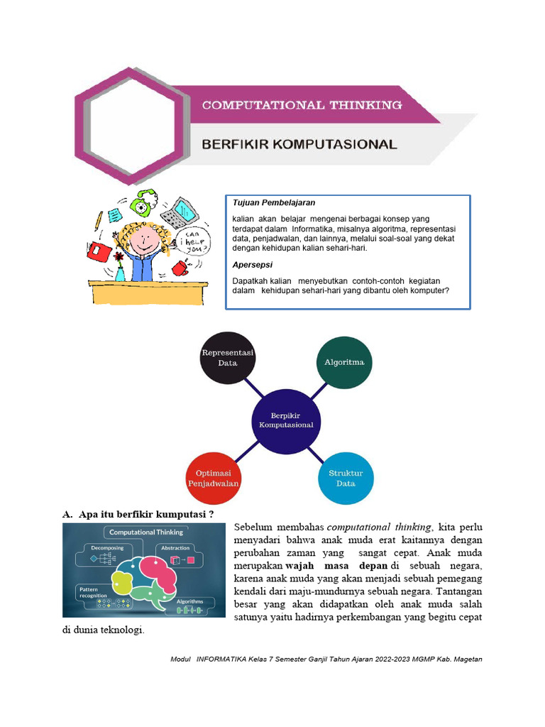 Bab 2. Computational Thinking | PDF
