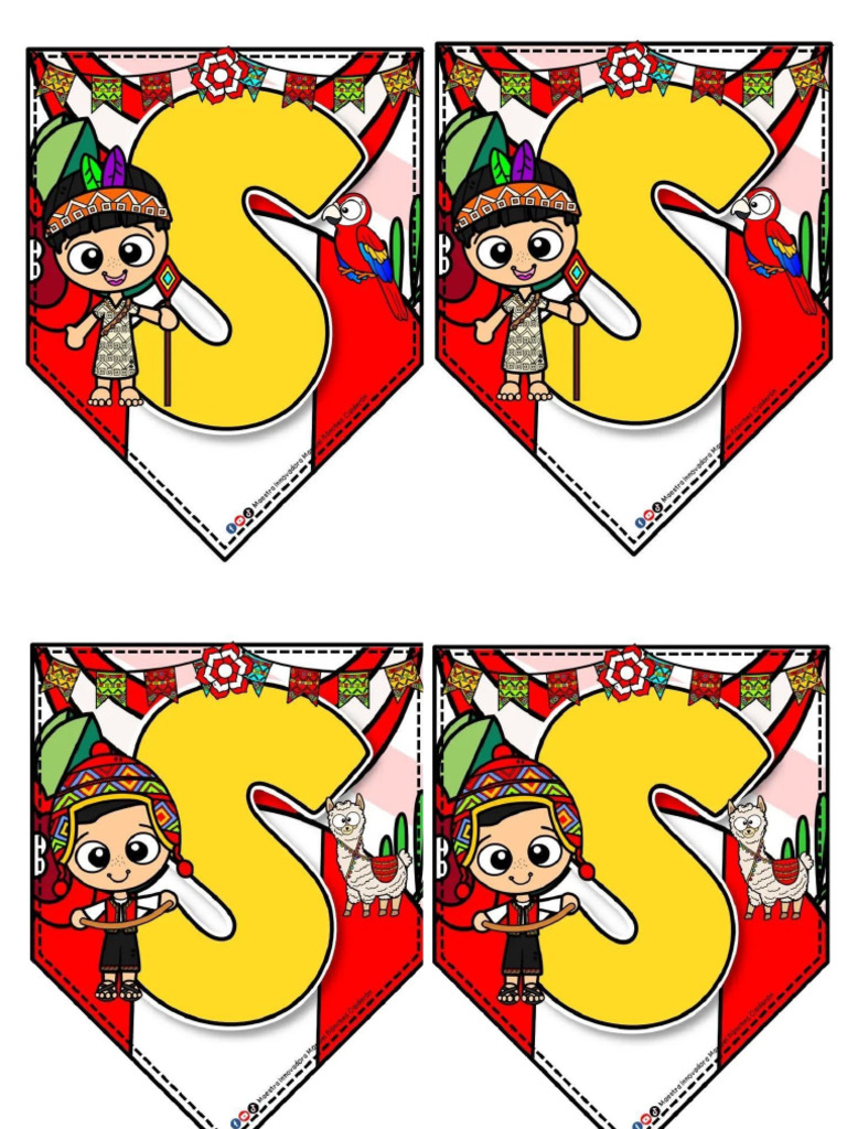 Banderines Fiesta Spatrias | PDF