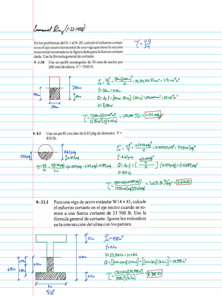 Tarea 2 - Mecánica Estructural 2 | PDF