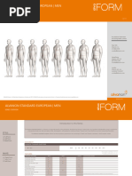 Alvanon Standard Global MEN: US Uk / Au de / NL / DK / Se FR / Es / It ...