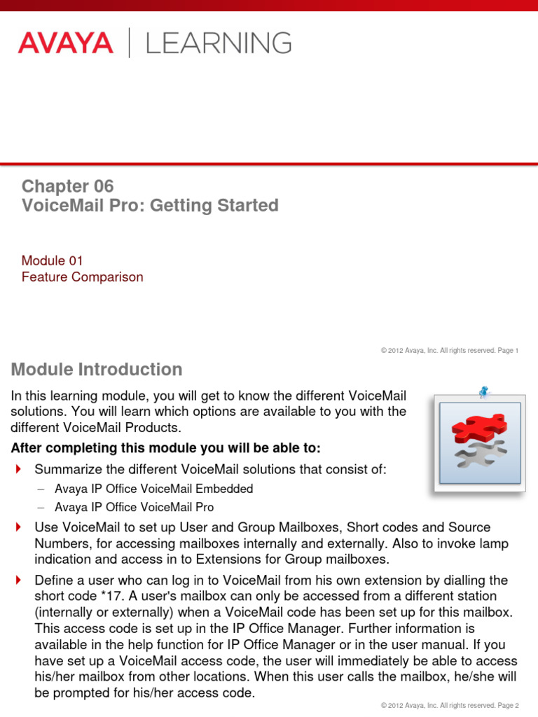 VoiceMail Pro Getting Started | PDF | Voicemail | Domain Name System
