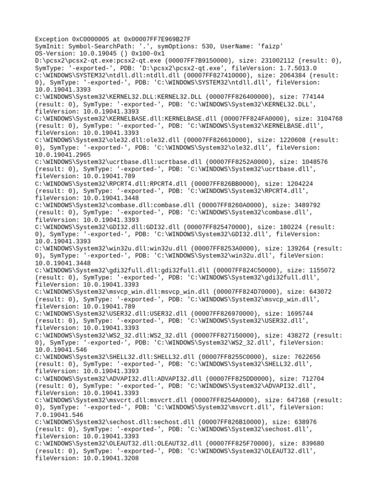 Crash 2023 09 21 22 00 53 133 | PDF | Computer Libraries | Computer Architecture
