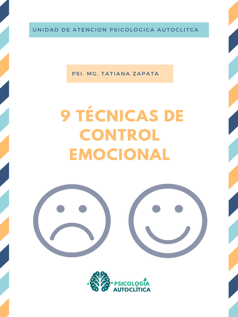 9 Técnicas de Control Emocional | PDF | Las emociones | Pensamiento