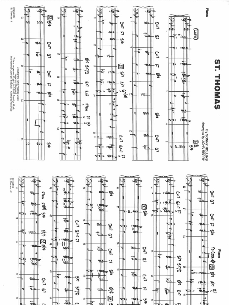 StThomas Piano | PDF