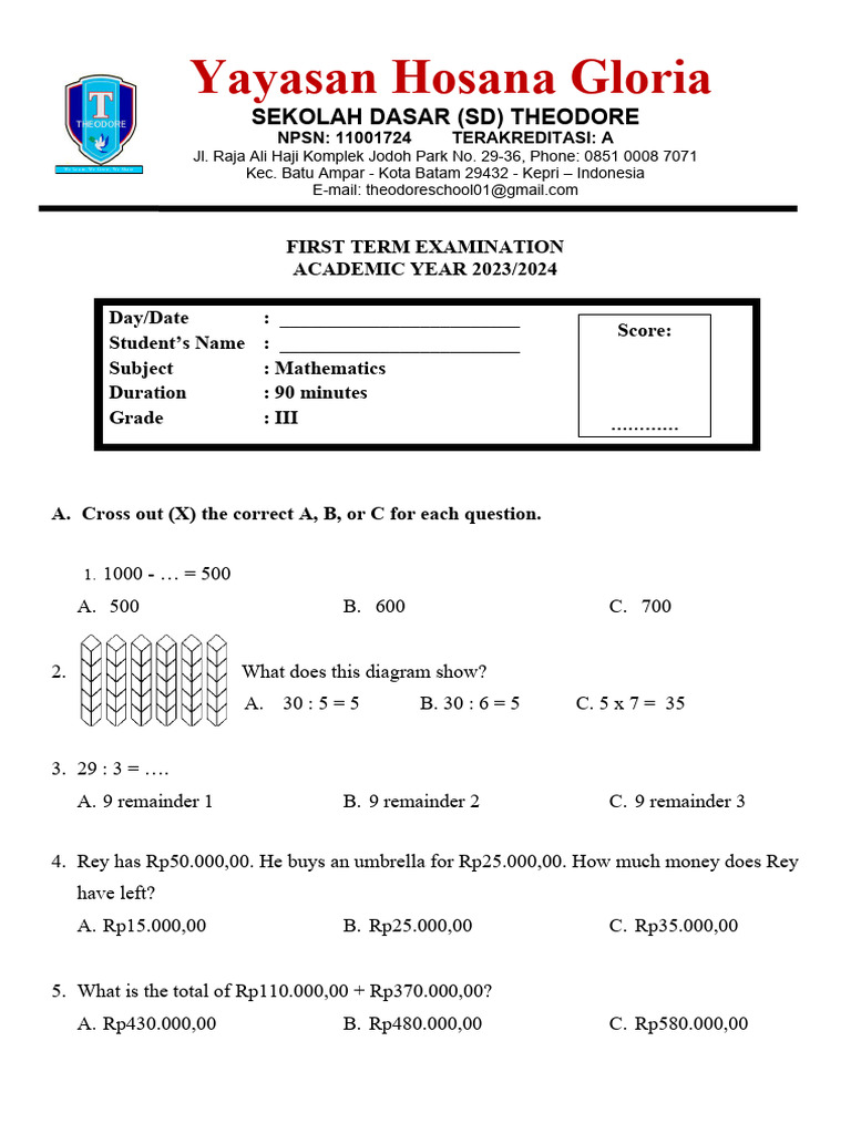 Sas Maths | PDF | Teaching Methods & Materials