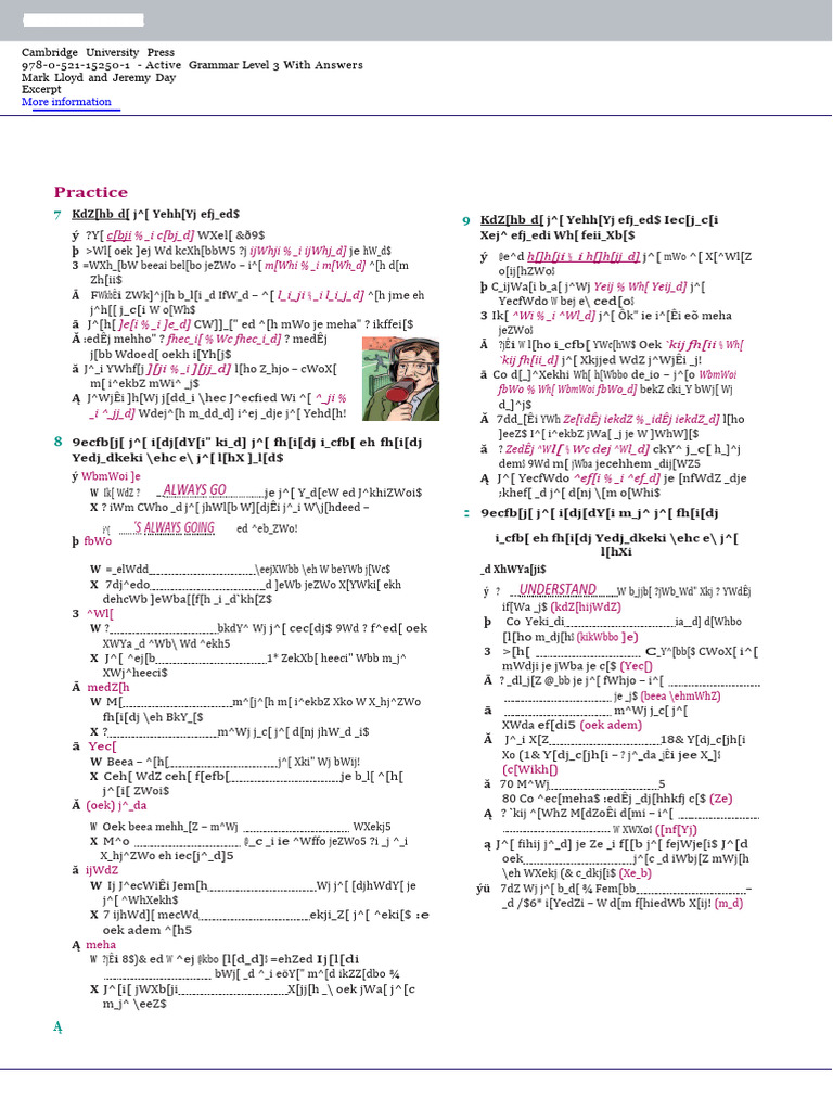 Present Simple and Present Continuous | PDF