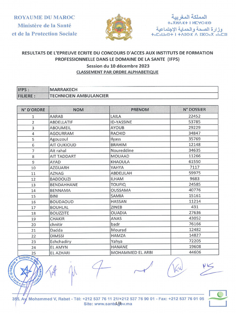 Marrakech Ecrit | PDF