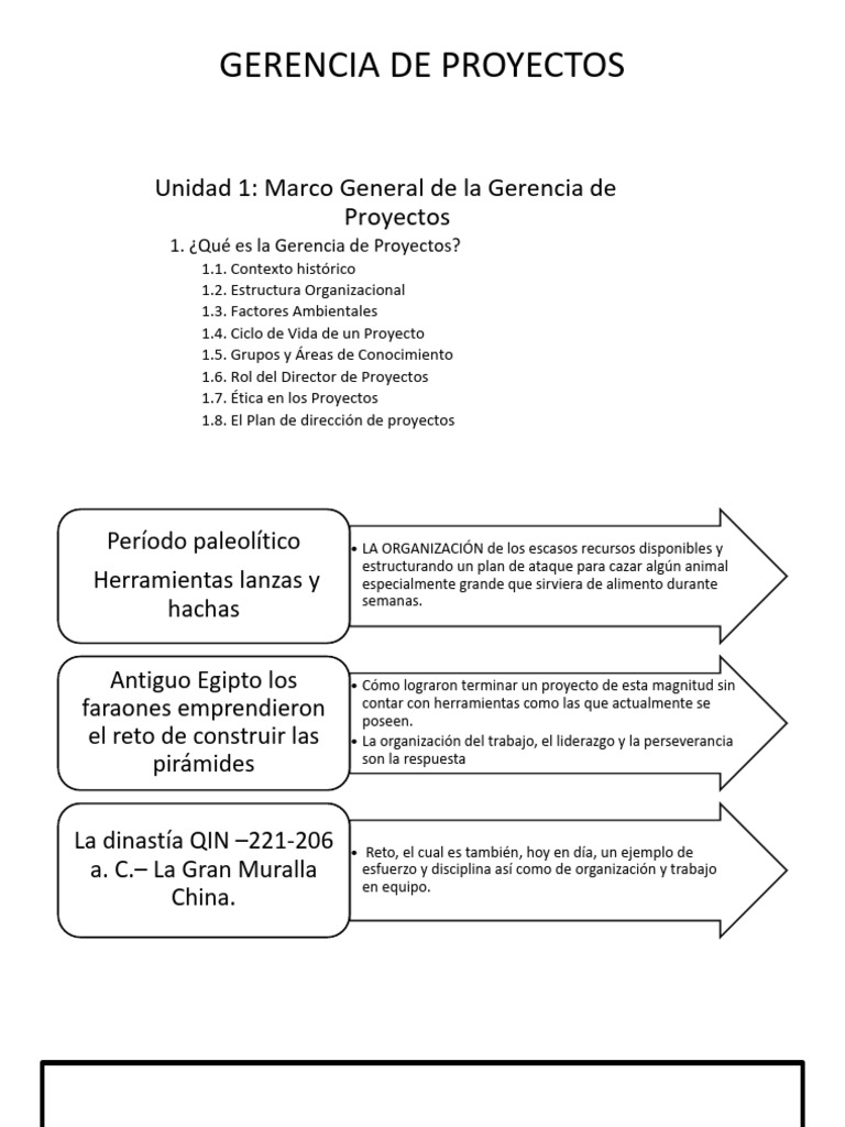 Introducción a la Gerencia de Proyectos | PDF | Business | Gestión de ...