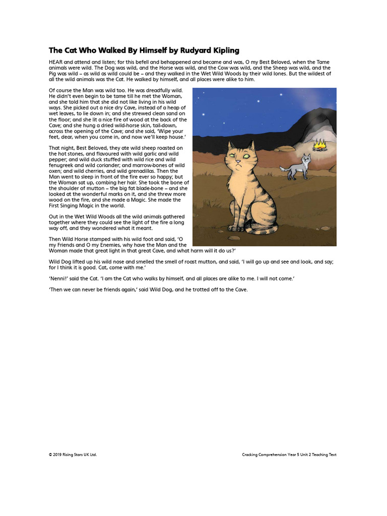 Cat Walked by Himself 1587386353 | PDF