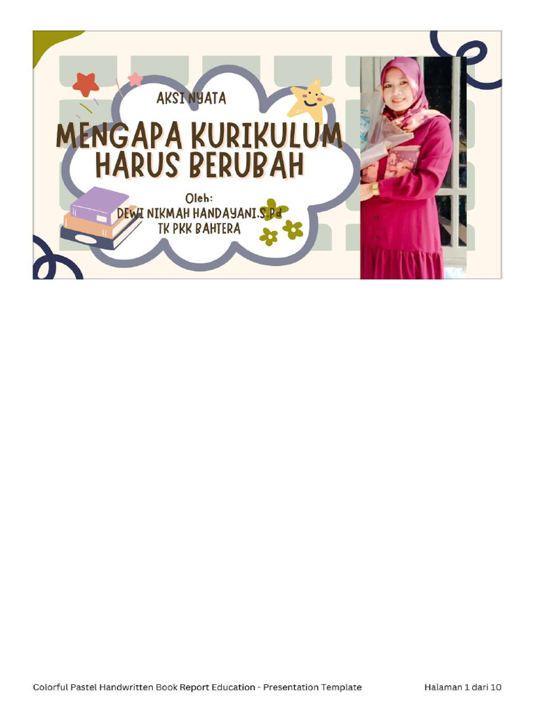 Aksi Nyata Kurikulum Merdeka Bu Dewi | PDF