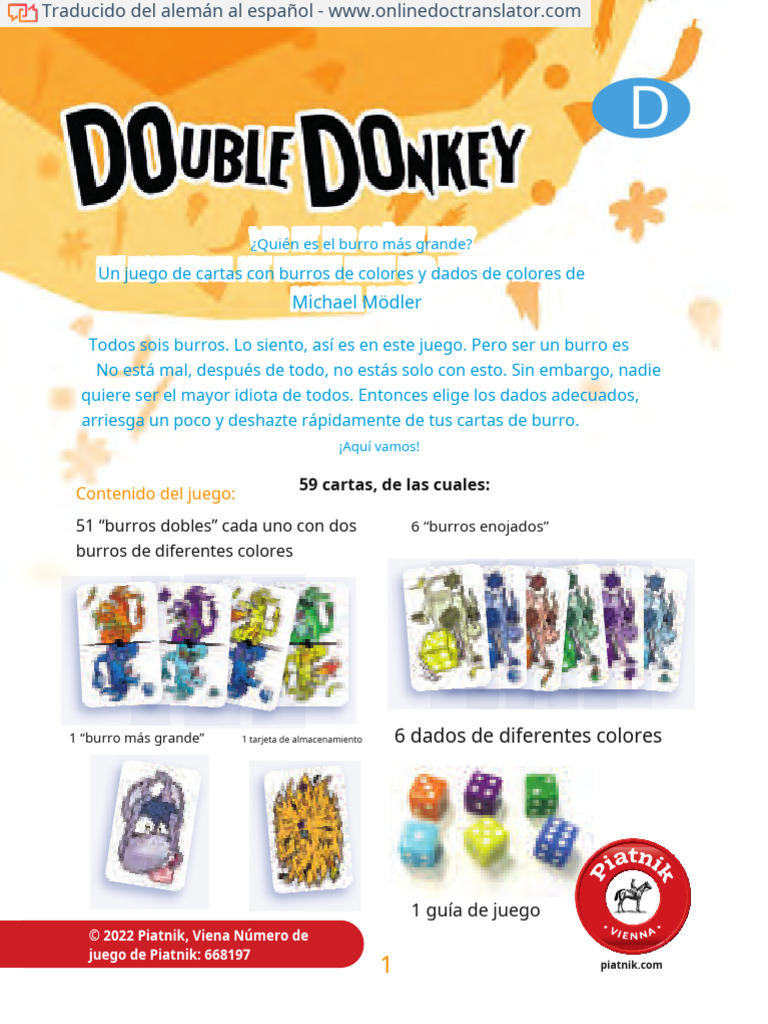 16 Double Donkey Regle - De.es | PDF