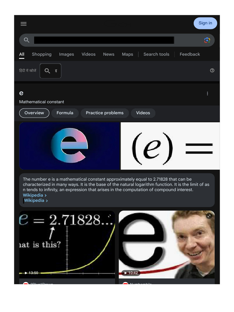 E - Google Search | PDF | Mathematics