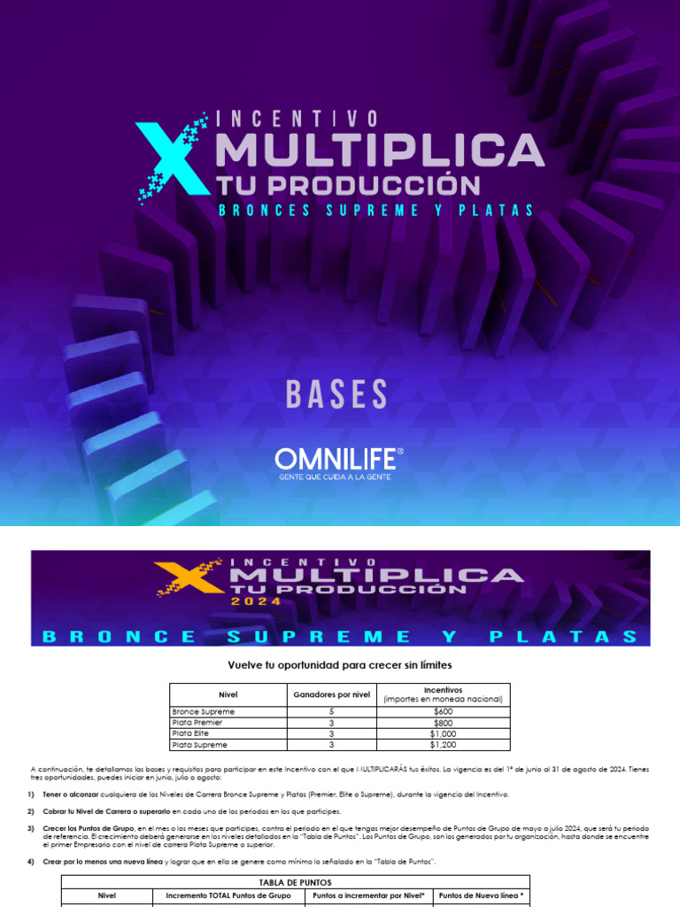 Incentivo Multiplica tu Producción 2024 | PDF