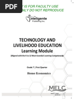TLE Topics For Demo | PDF | Foods | Nature