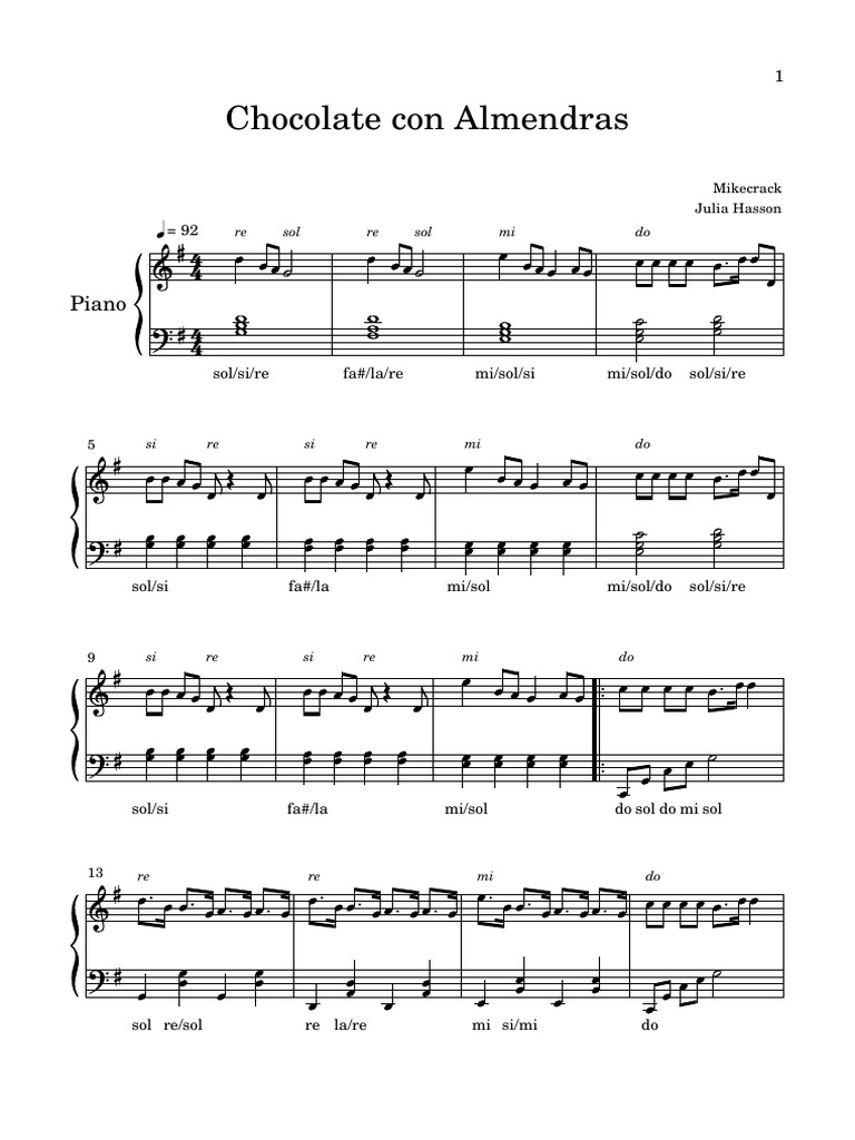 Chocolate Con Almendras | PDF