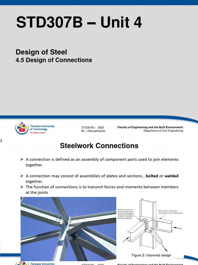 4.5 Design of Connections | PDF | Mechanical Engineering
