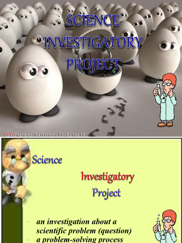 Science Investigatory Project | PDF | Scientific Method | Data