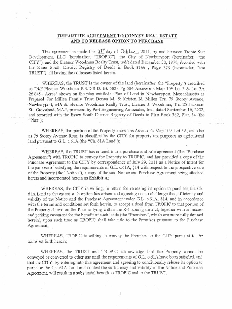 Tripartite Agreement | Title Insurance | Conveyancing