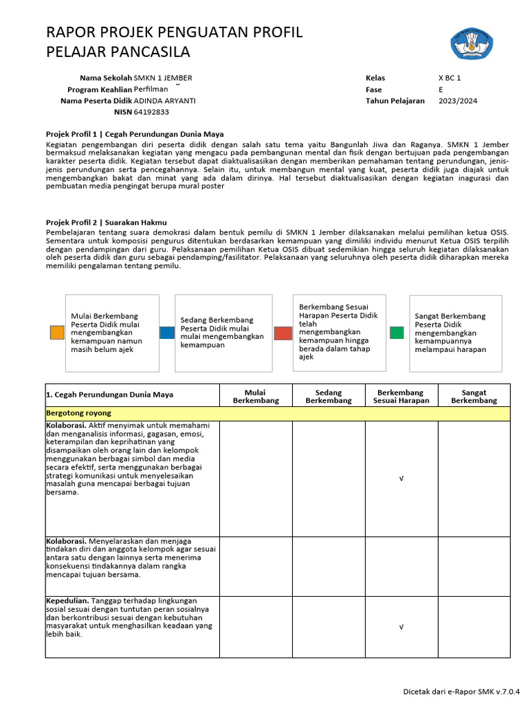 Rapor P5 Manual | PDF