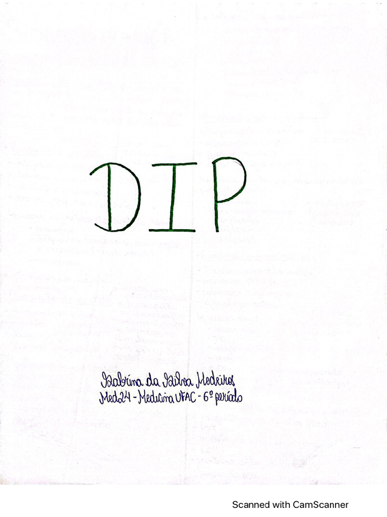 Resumos Dip - Sabrina Med24 | PDF