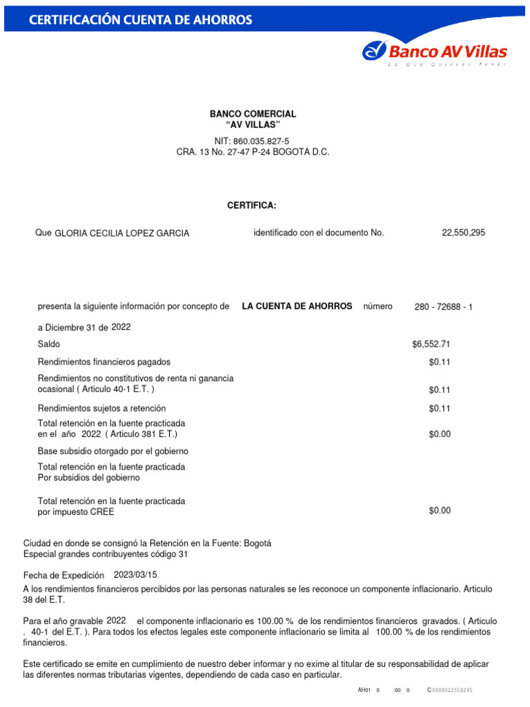 Certificado Tributario Descargar Gratis Pdf Impuestos Economias