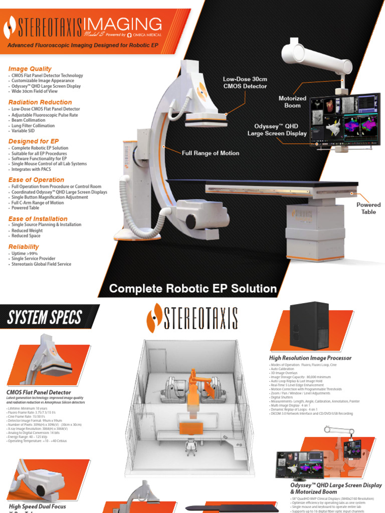 Stereotaxis Imaging Product Brochure HRS 2019 | PDF | Display ...