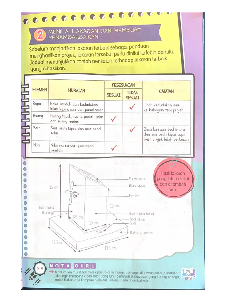 Menilai Lakaran Dan Membuat | PDF