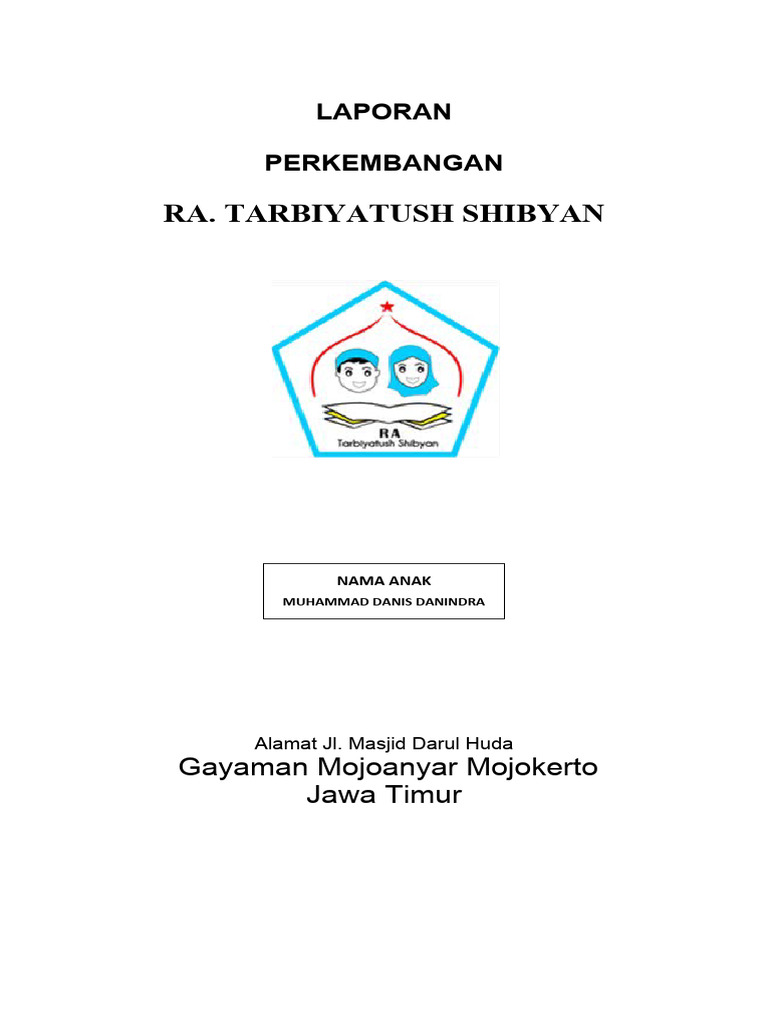 Contoh Raport TK B | PDF