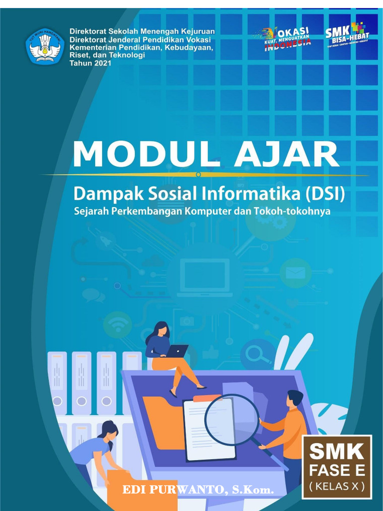 1 Modul Ajar - Dampak Sosial Informatika (DSI) - ED | PDF