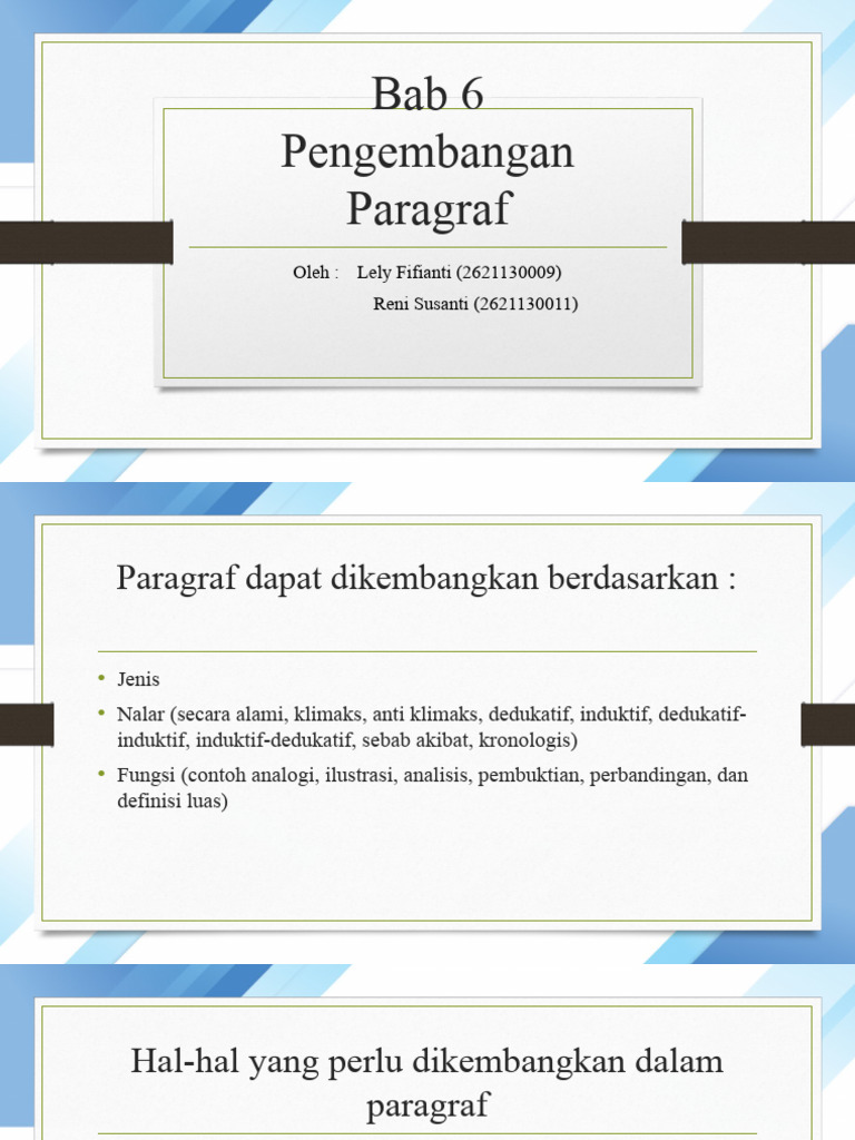 Bab 6 Bahasa Indonesia Kelompok Pdf