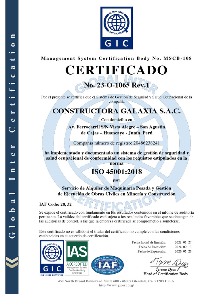 Iso 45001 | PDF