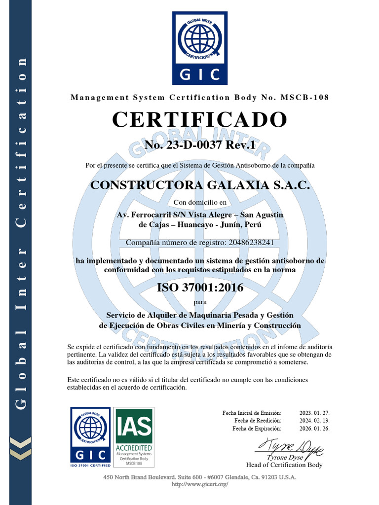 Iso 37001 | PDF