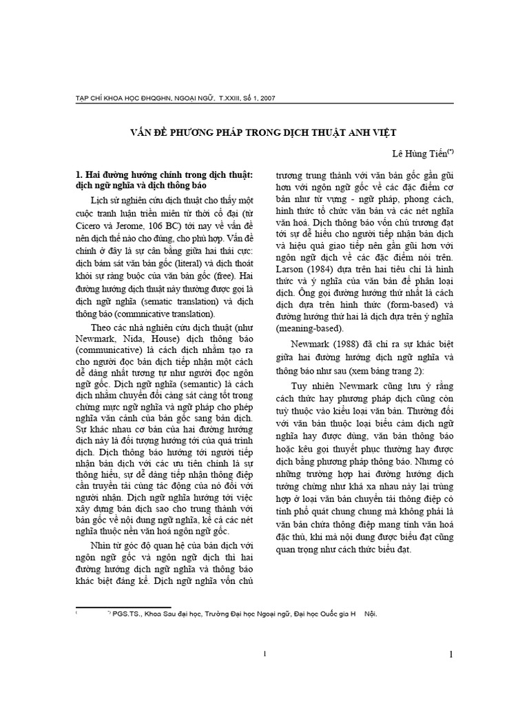 (123doc) - Van-De-Phuong-Phap-Trong-Dich-Thuat-Anh-Viet | PDF