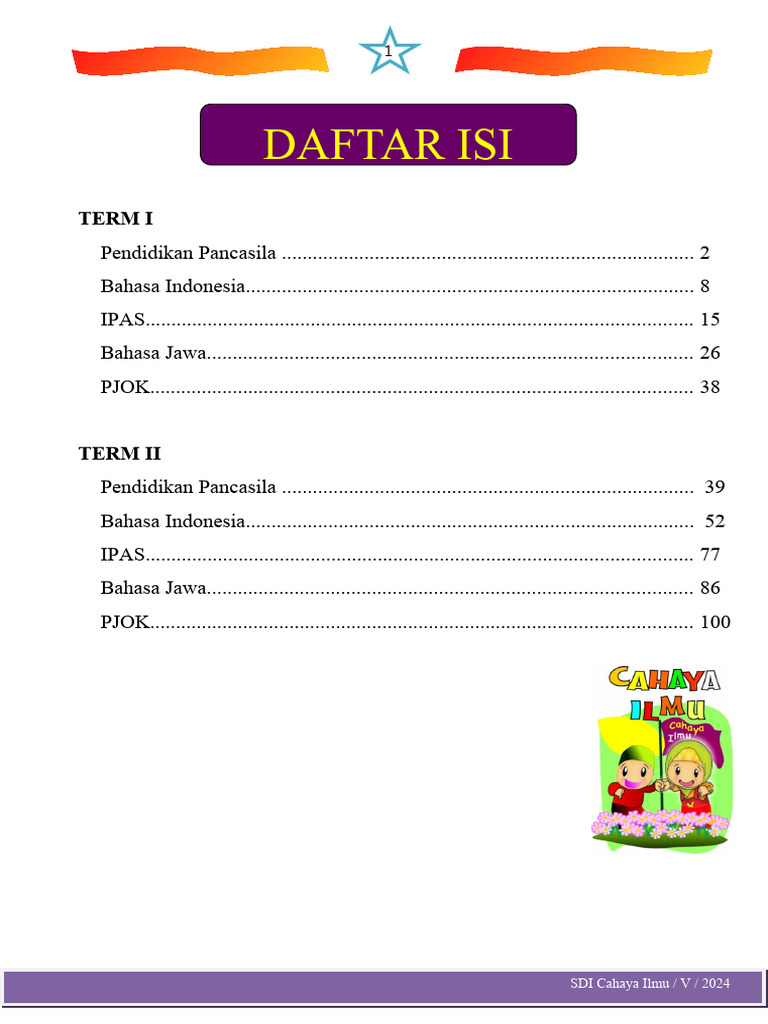 Layout Buku Materi | PDF