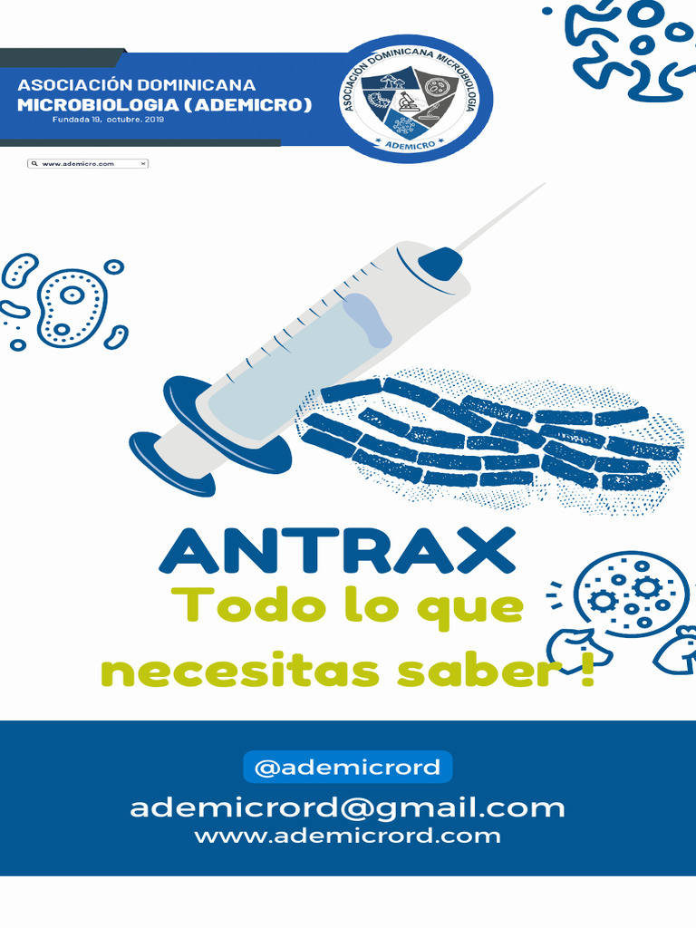 Guía Completa sobre el Ántrax | PDF | Ántrax | Enfermedades y trastornos