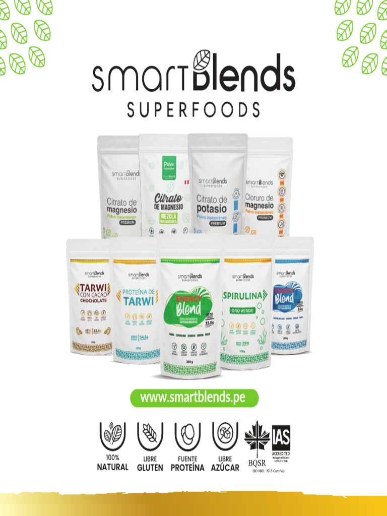 Catalogo Smart Blends 2024 Digital | PDF | Potasio | Química