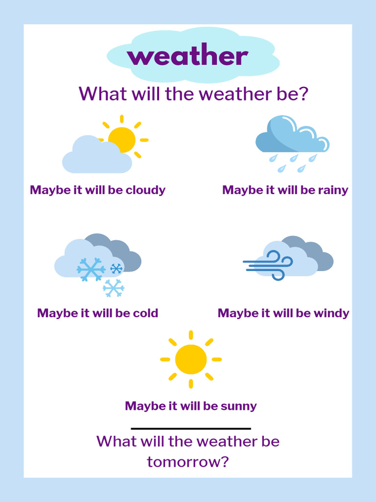 Tomorrow's Weather Forecast Options | PDF