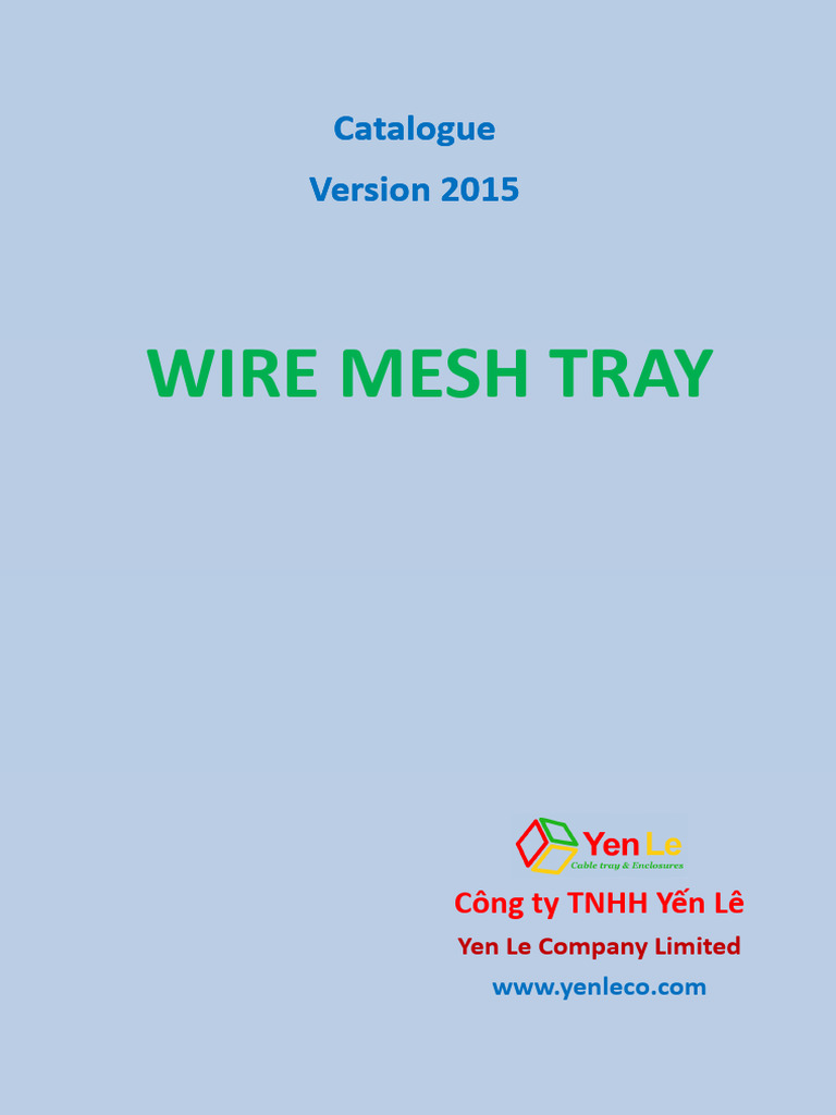 Yen Le Catalogue Wire Mesh Tray | PDF